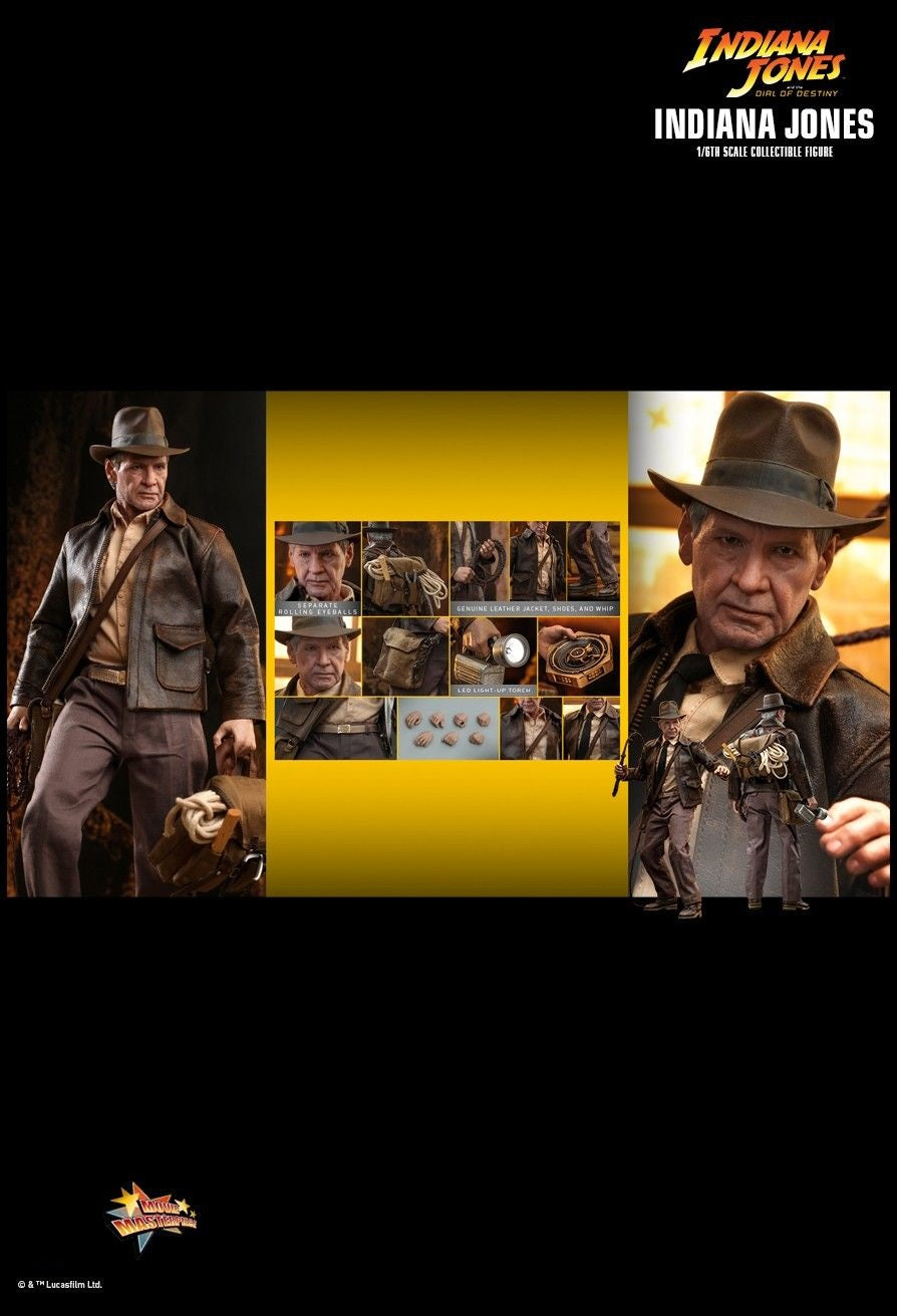 Hot Toys MMS716 Indiana Jones and the Dial of Destiny - 1/6 scale Indi ...